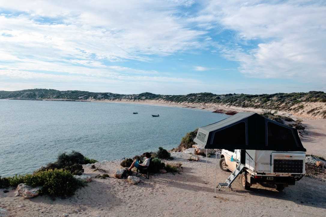 Absolute Beachfront: Speeds Point, South Australia - Camps Australia Wide