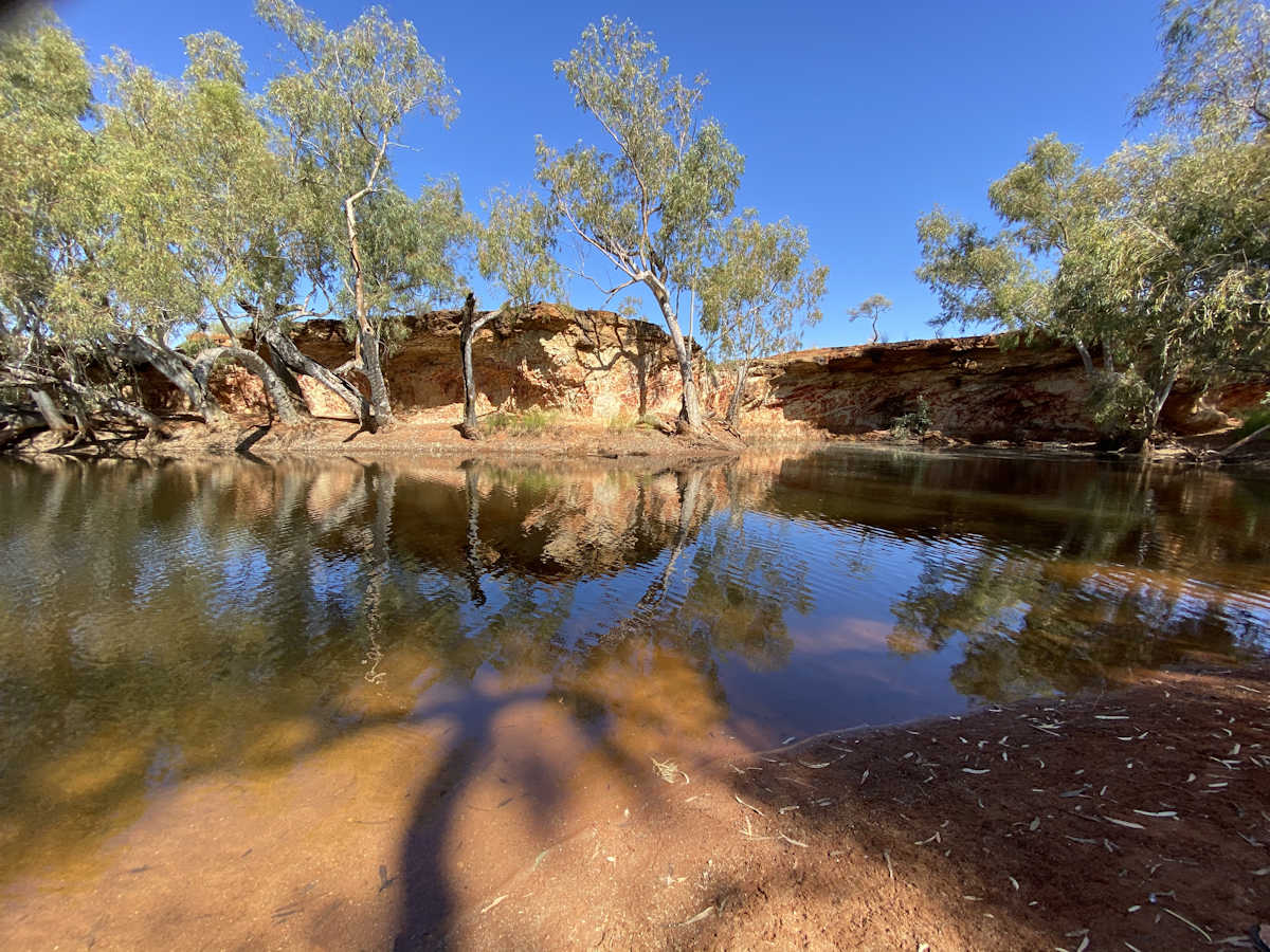 Free camp at Bilung Pool, Western Australia - Camps Australia Wide