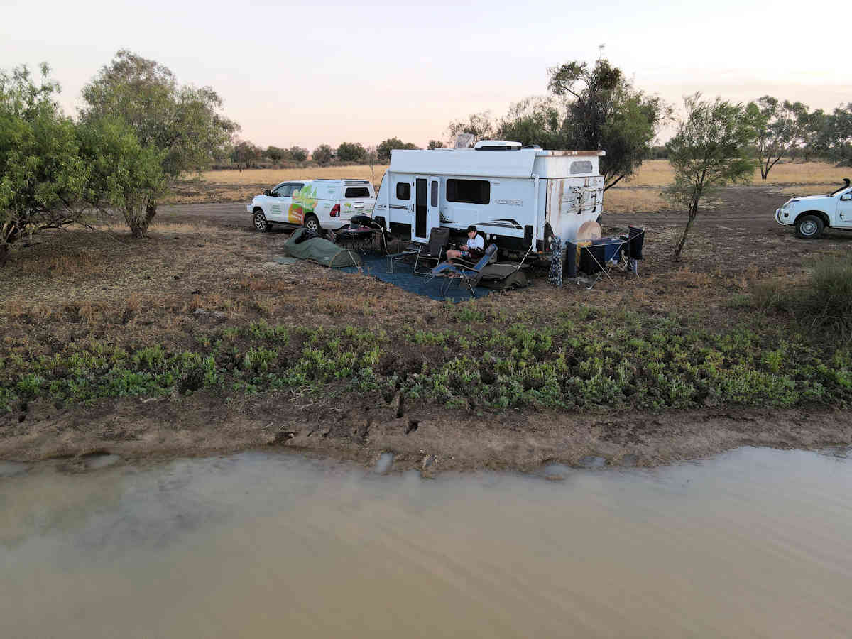 Favourite free camp: Long Waterhole, Winton, Queensland - Camps ...