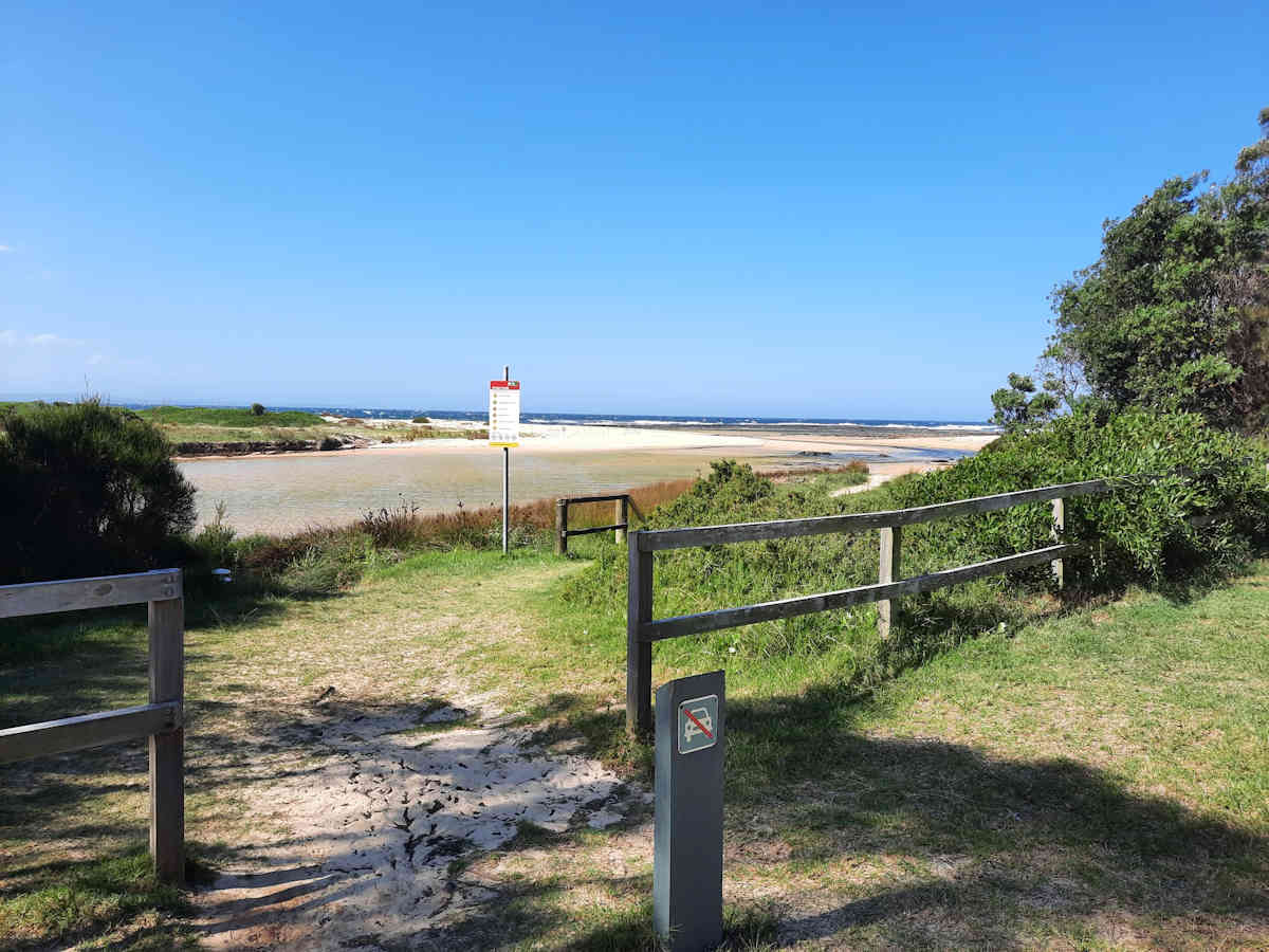 2 beaches and a river at Congo Campground, Eurobodalla National Park ...