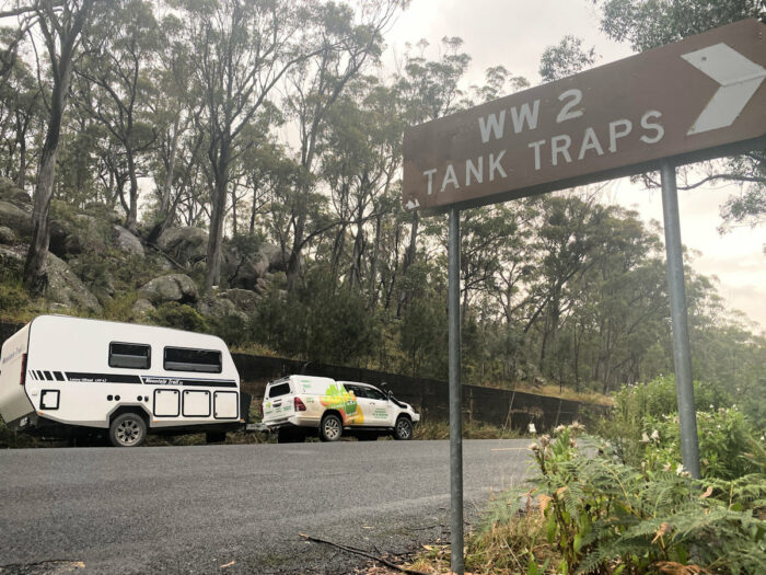 Living history: World War II Tank Traps at Thunderbolt's Gully, New ...