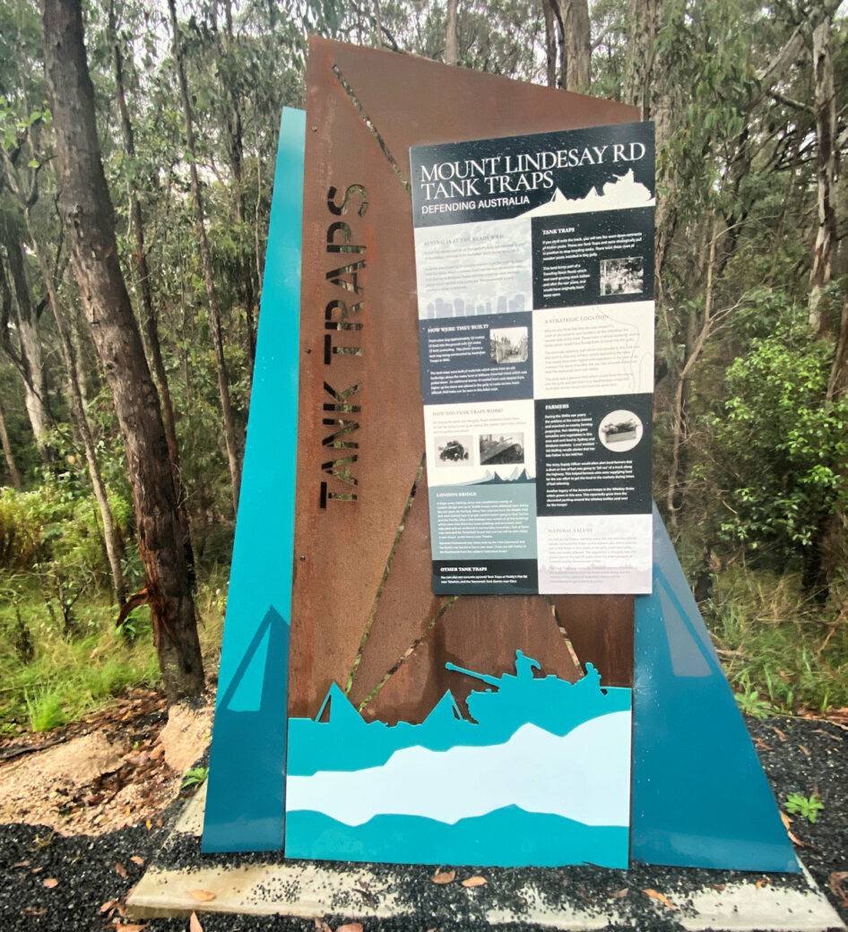 Living history: World War II Tank Traps at Thunderbolt's Gully, New ...