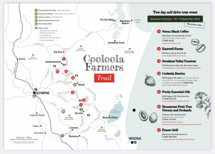 Where to camp along the Cooloola Farmer's Trail at Gympie and Noosa ...
