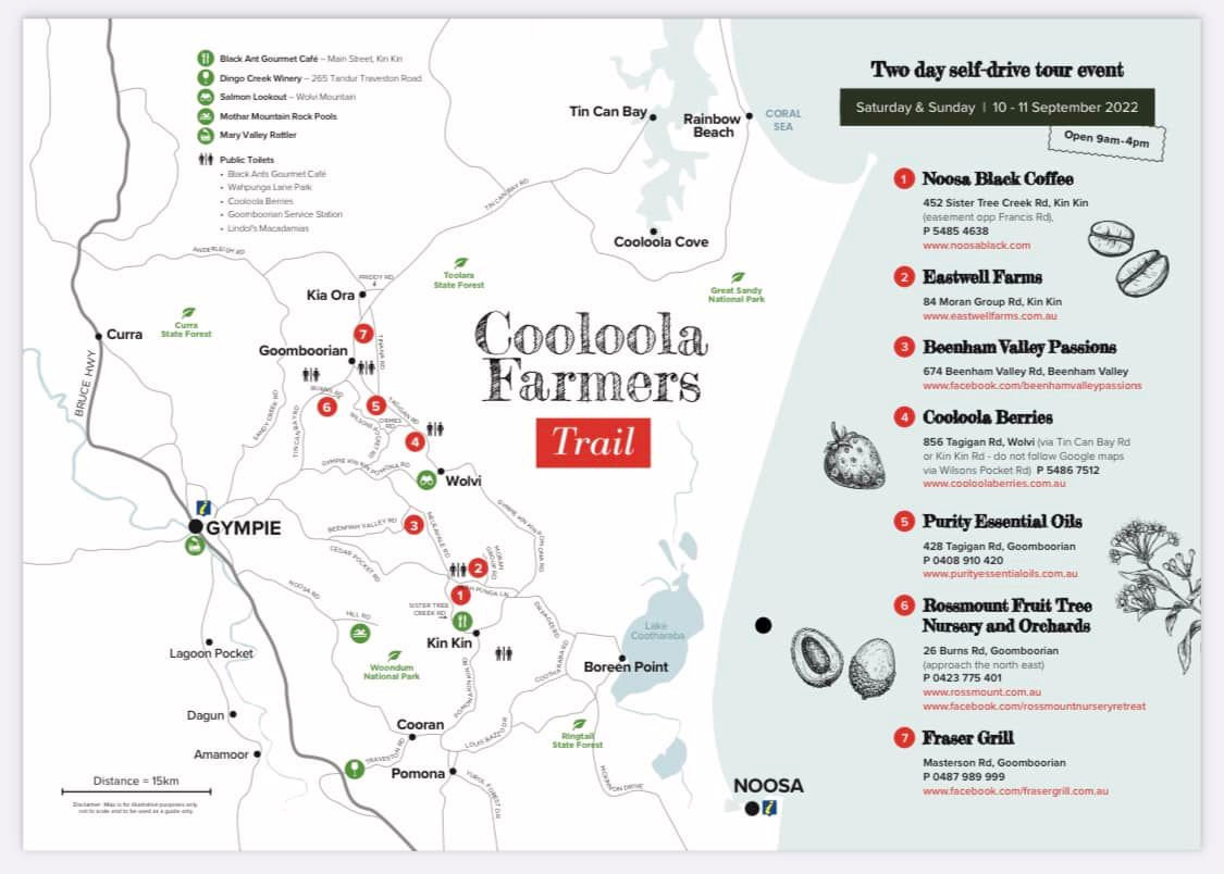 Where to camp along the Cooloola Farmer's Trail at Gympie and Noosa ...