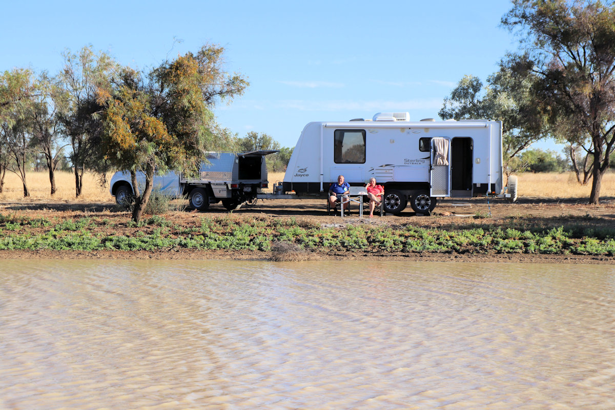 Favourite free camp: Long Waterhole, Winton, Queensland - Camps ...