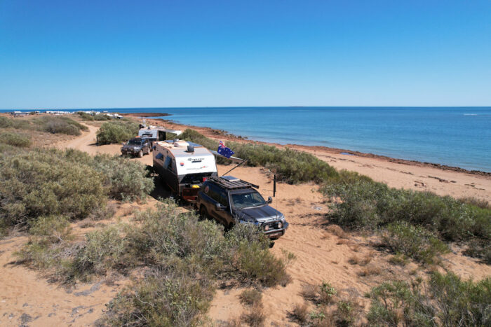 Online booking trial for Gnoorea Point (40 Mile) and Cleaverville Beach ...