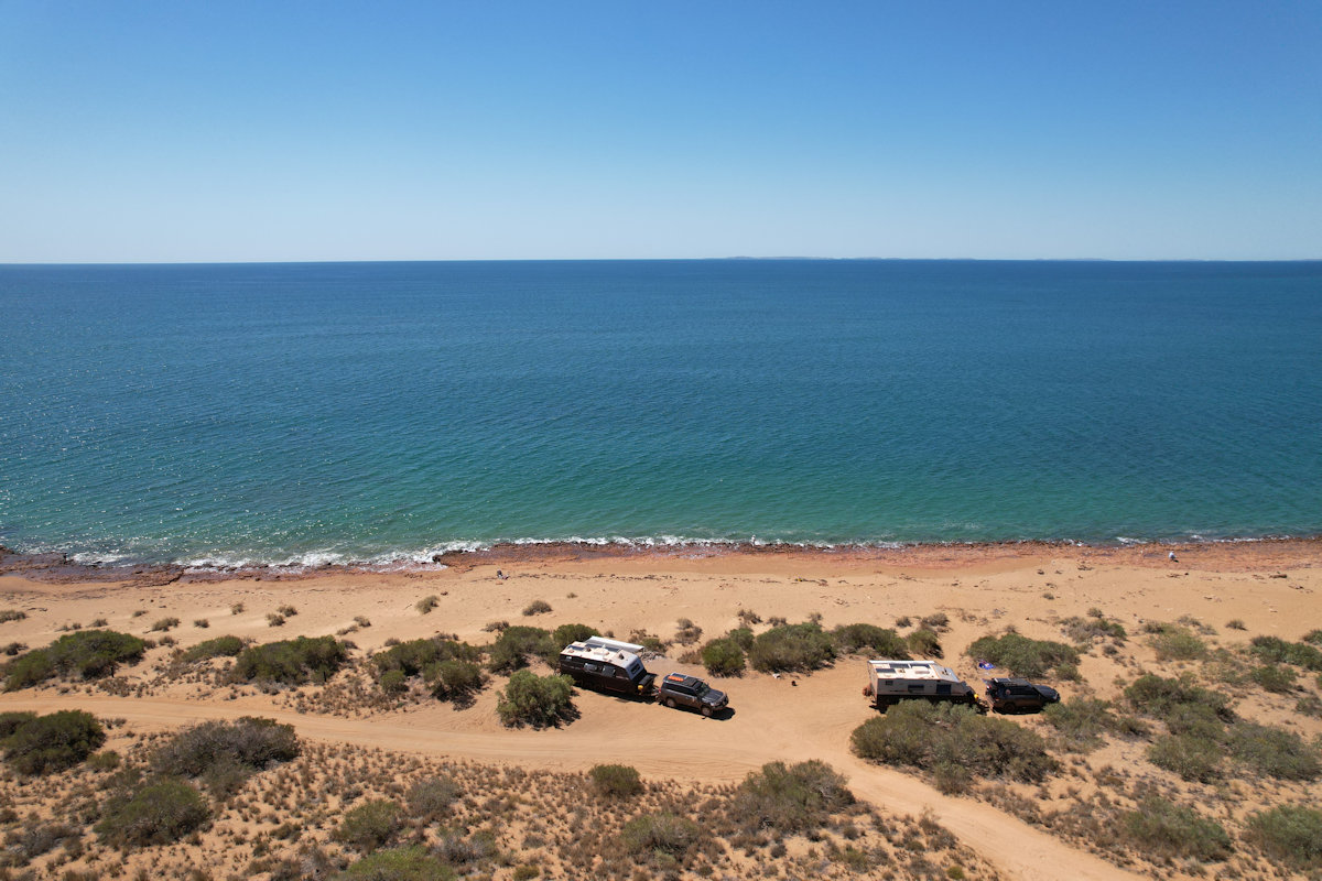 Online booking trial for Gnoorea Point (40 Mile) and Cleaverville Beach ...