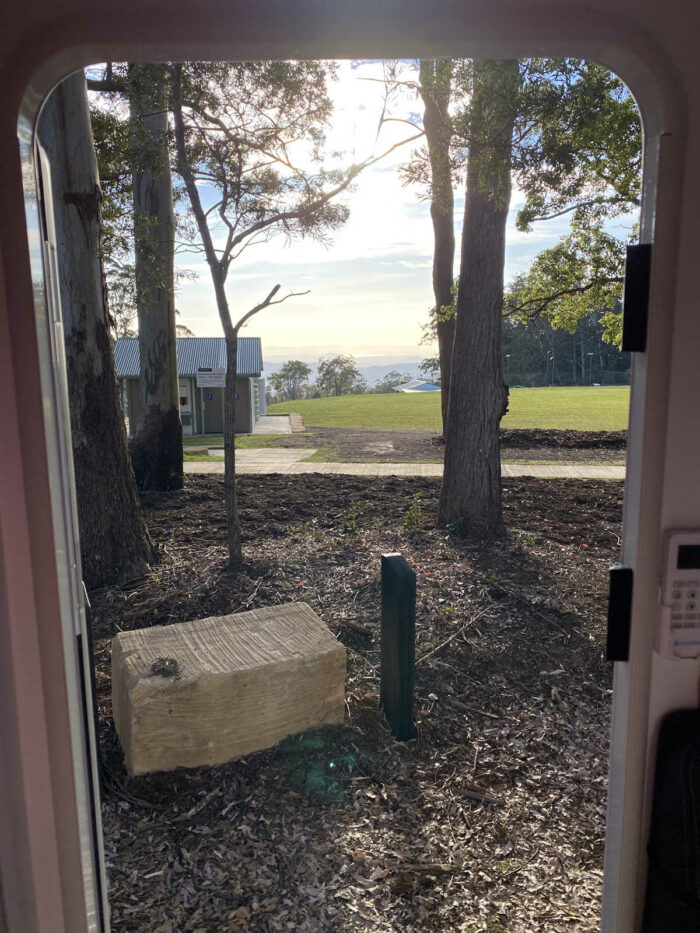 A free RV camping stopover with million dollar views: Ravensbourne ...