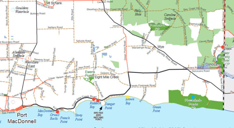 New sites for Port MacDonnell, South Australia - Camps Australia Wide