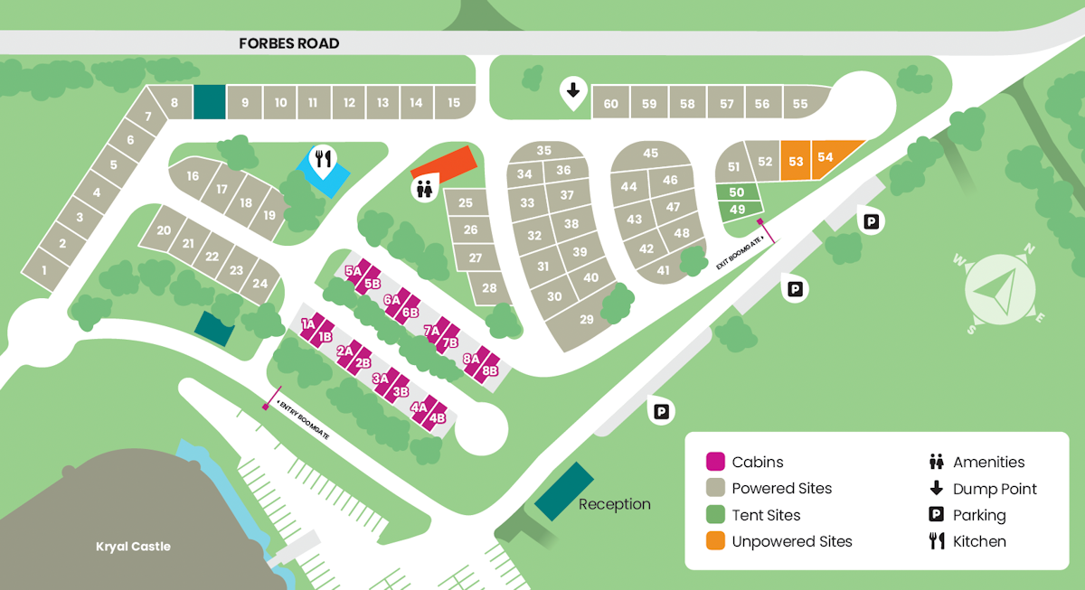 Big4 Kryal Castle, The New Caravan Park | Camps Australia Wide