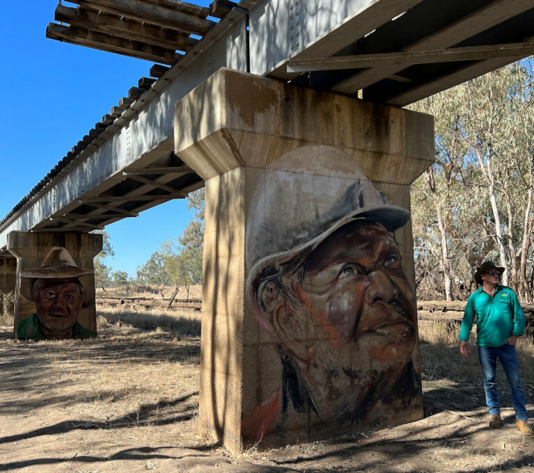 NEW art to check out in Thallon, Queensland - Camps Australia Wide