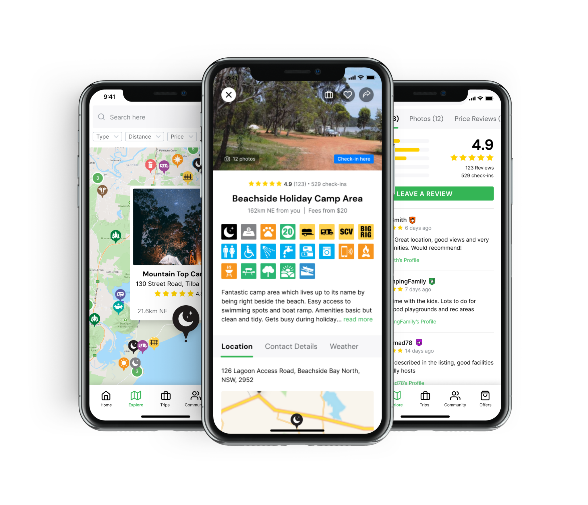 Australia's No.1 Camping & Caravan Parks App for iOS & Android