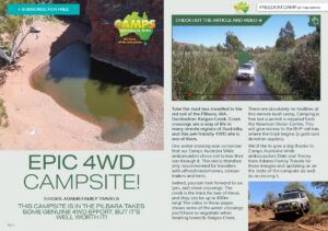 GO RV FREEDOM CAMP OF THE MONTH: Kalgan Pool, WA - Camps Australia Wide