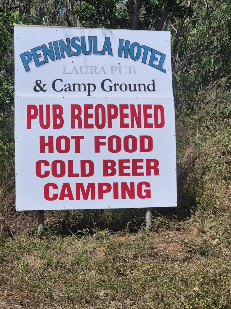 Grand re-opening: Peninsula Hotel Laura, Queensland - Camps Australia Wide