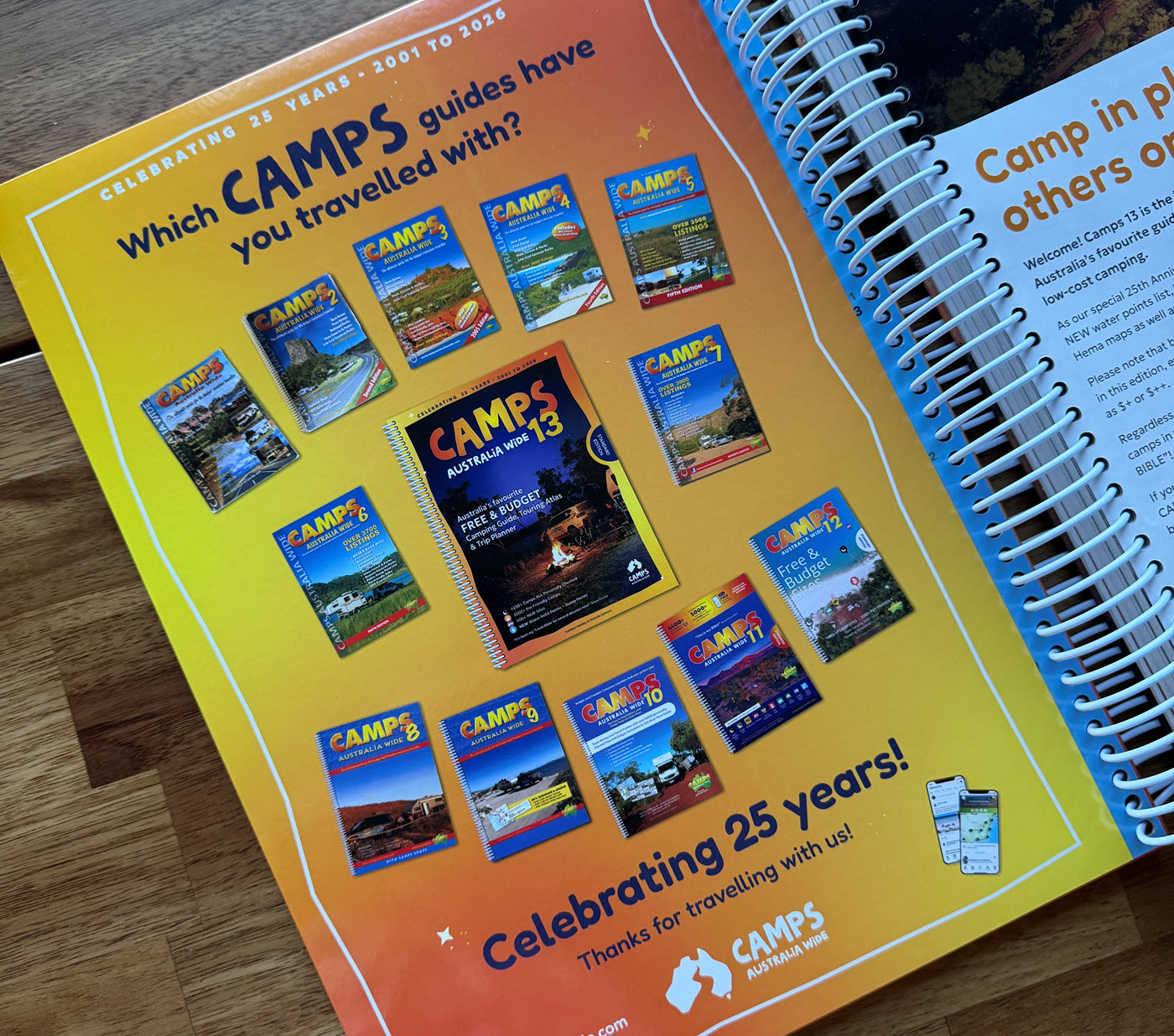 Celebrating 25 years of CAMPS guides and announcing our newest edition ...